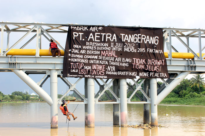 Aetra Tangerang Logo PT Aetra Air Tangerang (@aetratangerang)